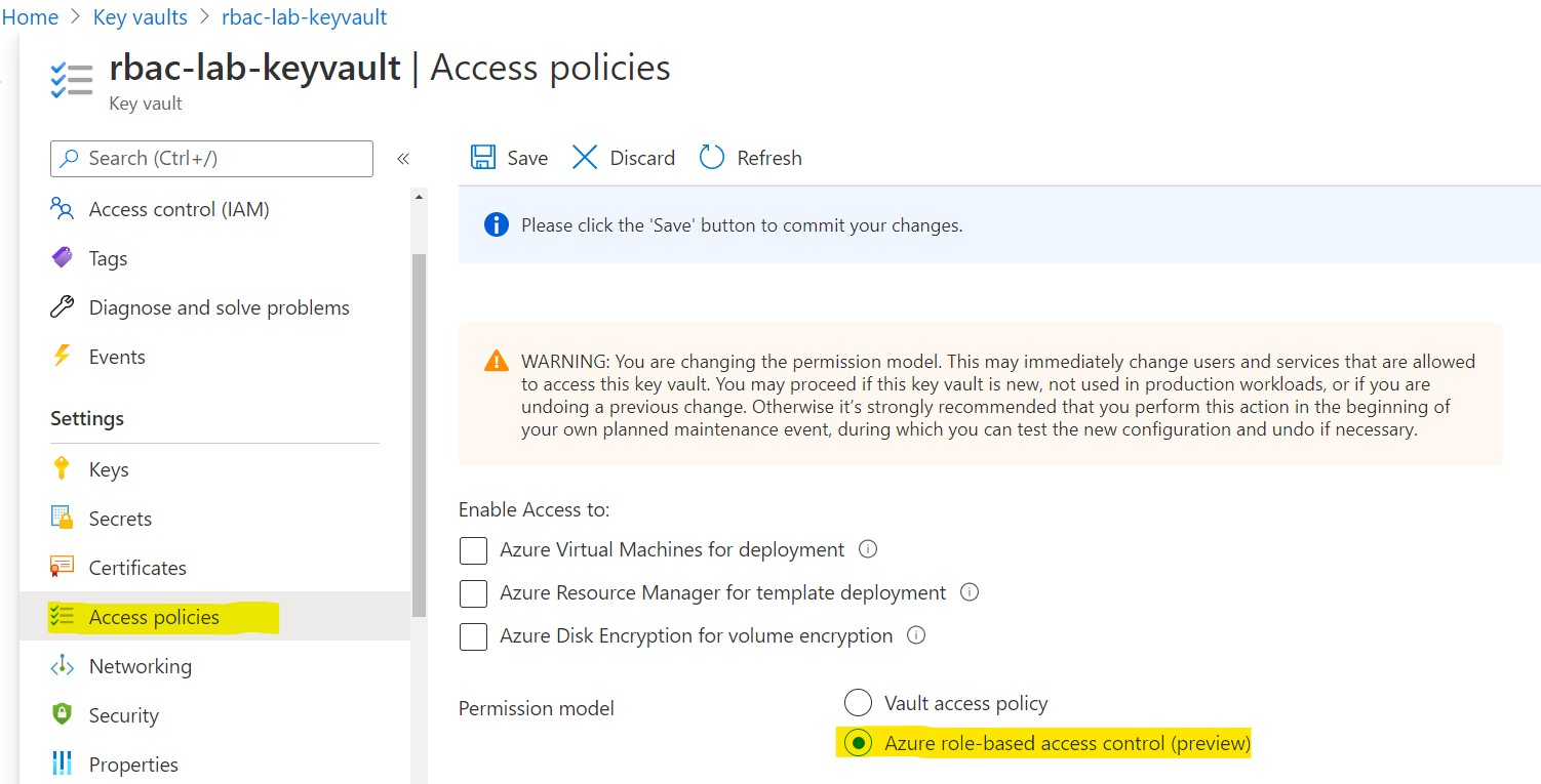 Using Azure Role Based Access Control For Individual Key Vault Secrets Pragmatic Powershell